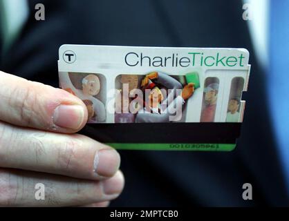 passengers on board Boston MBTA underground green line train USA Stock ...