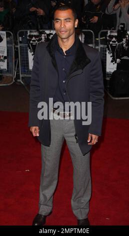 Ashley Cole at the premiere of "Dead Man Running" at the BFI London ...