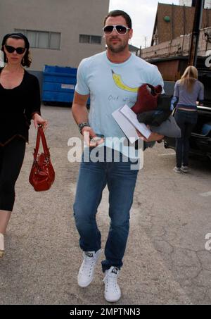 Dance partners Debbie Mazar and Maksim Chmerkovskiy leave the dance ...