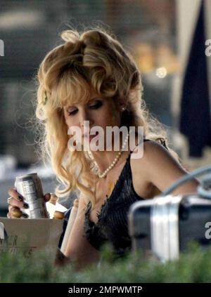 Paul Rudd, Lucy Punch and other cast members film scenes for the ...