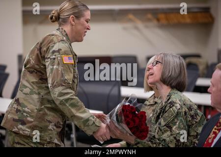 Col. Adam T. Dietrich, outgoing commander of the Mission Command ...