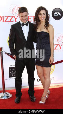 Misha Gabriel and Kathryn McCormick at the 2nd Annual Dizzy Feet ...