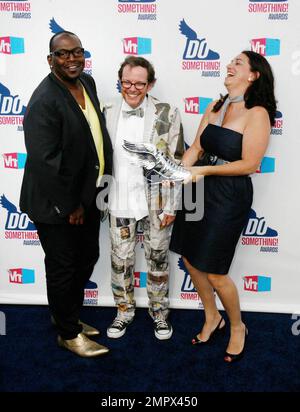 Randy Jackson, Tom Calderone and Nancy Lublin arrive at Hollywood ...