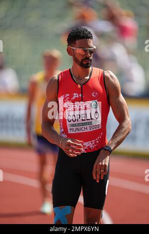 Yasmani COPELLO participating in the 400 meters hurdles of the European ...