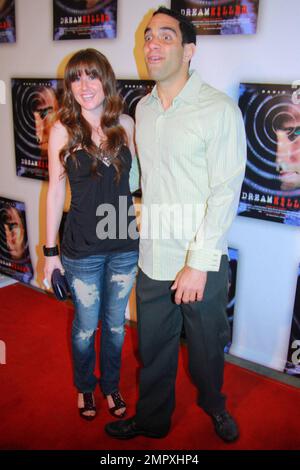 Eddie Alfano and friend attend the "Dreamkiller" premiere at ArcLight ...
