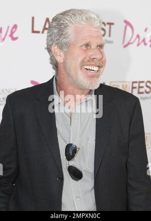 Actor Ron Perlman at the LA Film Festival Drive premiere in Los Angeles ...