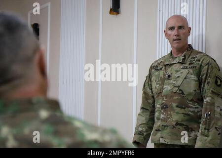 Lt. Col. Bryan Fanning, 1st Battalion, 320th Field Artillery Regiment ...