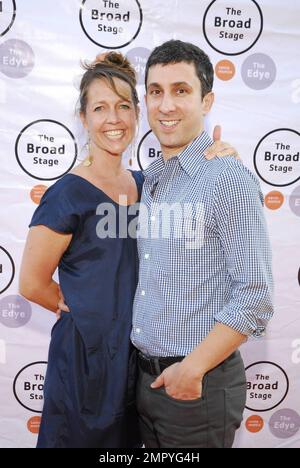 Monica Horan and guest at the Eli and Edythe Broad Stage in Santa ...