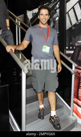 Eli Roth, who is currently dating Peaches Geldof, is a bit sweaty at ...