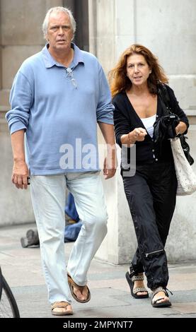 EXCLUSIVE!! Singer Elkie Brooks strolls in the West End with husband ...