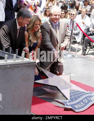 Radio personality Ellen K with a Star on The Hollywood Walk of Fame Los ...
