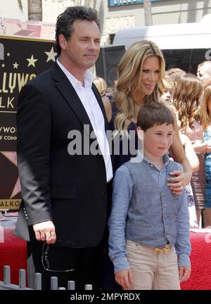 Radio personality Ellen K with her son Calvin Laughlin and husband Roy ...