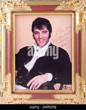 Here's your chance to own a piece of Elvis Presley history. Gifts given ...