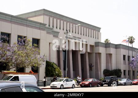 General views of the Los Angeles jail where actress Estella Warren was ...