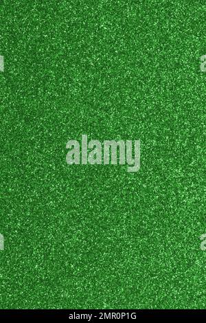 Green shimmering glittered background with lights and reflections Stock ...