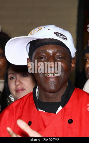 Grand opening of Flavor Flav House of Flavor Take Out Restaurant Las ...