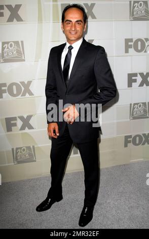 Actor Navid Negahban arriving at the Fox Emmy's After Party held at ...