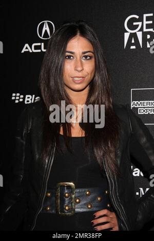 Courtenay Semel arrives at Gen Art's celebration of the 11th annual ...