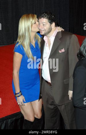 Jeffrey Ross and Nancy O'Dell attend the Friars Club 2008 Roast ...