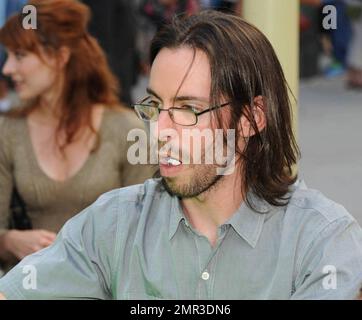 Martin Starr at the Funny People premiere at the Arclight Theater in ...