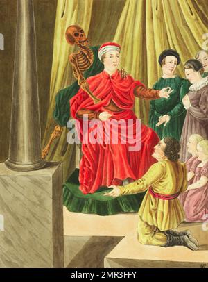 Der Totentanz (Danse Macabre or Dance of Death) - late-medieval ...