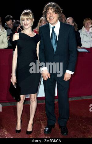 Alan Davies and Katie Davies attend the Galaxy National Book Awards ...