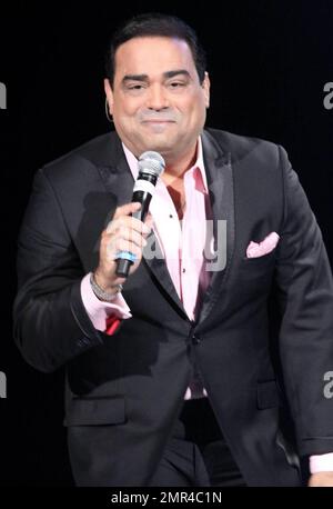 Gilberto Santa Rosa in concert during Starlite Madrid 2025. December 21 ...