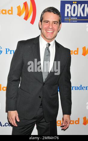 Andy Cohen poses for photographers at the 22nd Annual GLAAD Media ...