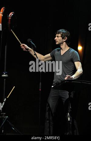 Gotye performs in concert at the Red Hat Amphitheater in Raleigh, North ...
