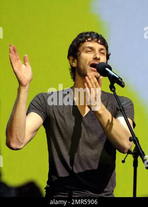 Gotye performs live in concert at the Red Hat Amphitehater in Raleigh ...
