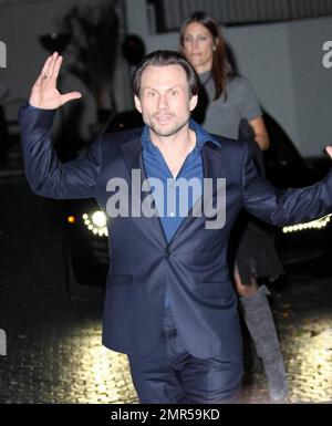 Christian Slater attends "GQ" magazine's 14th annual Men of the Year ...