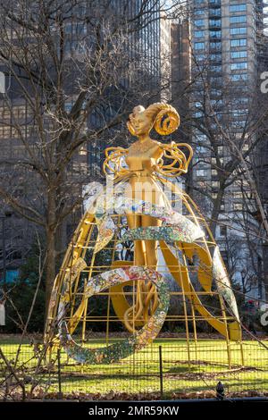Witness is a Huge Public Art Sculpture on display at Madison Square ...