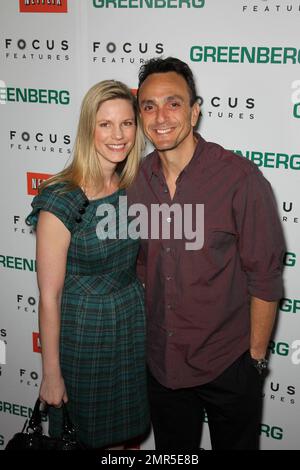 Katie Wright Hank Azaria Arrive To The Los Angeles Premiere Of