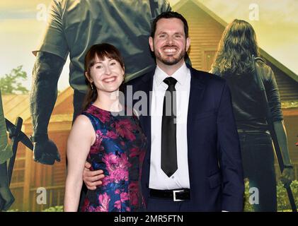 Steve Desmond and wife attend the "Knock at the Cabin" world premiere ...