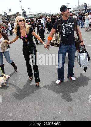 Exclusive!! Gretchen Rossi and Slade Smiley arrive at the Gumball 3000 ...