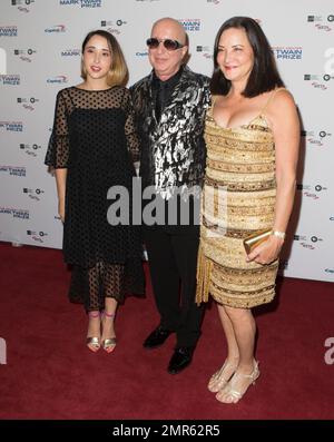 Victoria Lily Shaffer, left, and Paul Shaffer arrive at the Pre-Grammy ...