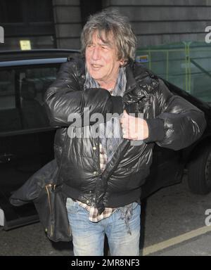 EXCLUSIVE!! Former drug smuggler Howard Marks (aka Mr. Nice) arrives at ...