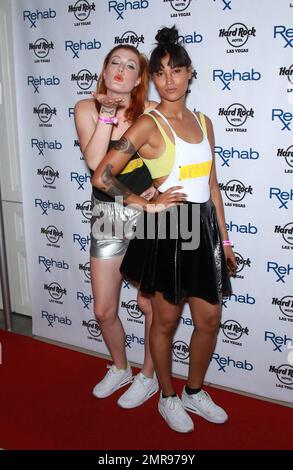 21 June 2014 - Las Vegas, Nevada - Icona Pop, Caroline Hjelt, Aino Jawo ...