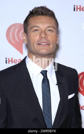 Ryan Seacrest at day one of the iHeartRadio Festival at the Grand ...