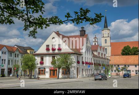 Town Hall, Market Square, Rothenburg/Oberlausitz, Saxony, Germany ...