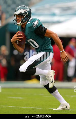 Philadelphia Eagles wide receiver Mack Hollins (16) fist bumps a eagles ...