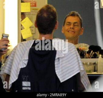 EXCLUSIVE!! Offer 'Vince' Shlomi (aka the ShamWow! Guy) gets his makeup ...