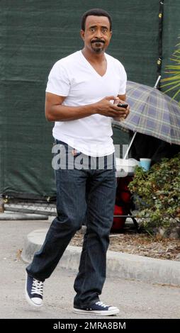 EXCLUSIVE!! Actor and comedian Tim Meadows gives the thumbs up on the ...