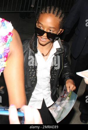 Jaden Smith signs autographs at the Kids Choice Awards in Los Angeles ...