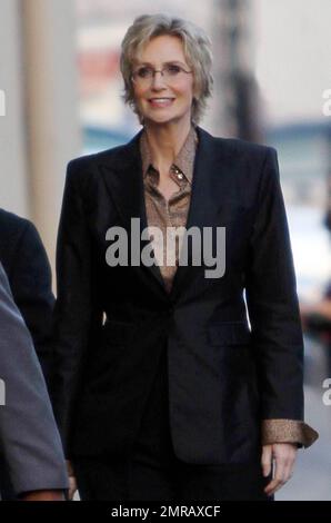 "Glee" star Jane Lynch arrives with wife Dr. Lara Embry at the "Jimmy ...