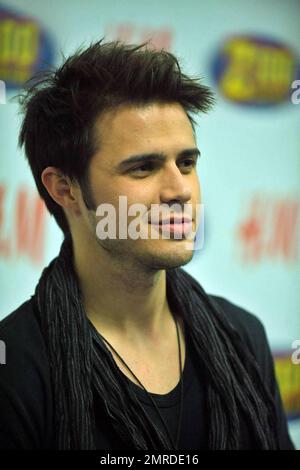 Singer Kris Allen at the Z100 Jingle Ball in New York City, NY. 12/11 ...