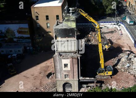Ancient Order of United Workmen Temple building (now demolished) and ...