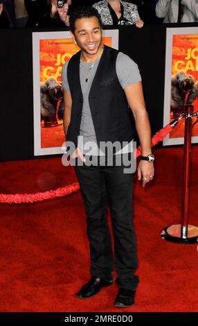 Actor Corbin Bleu attending the World Premiere of DisneyÕs ÒJohn ...