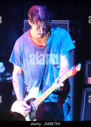 Following days of rehearsals, heart throb actor Johnny Depp joined his ...