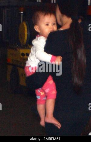Wife of "Lost" actor Josh Holloway, Yessica Kumala carries their one ...